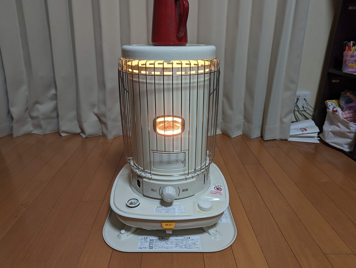 【使用レビュー】コロナ対流型ポータブルストーブ SL-6622(W)を購入し我が家の暖房事情が改善された話【燃費】 - ライフハックで便利な生活を達成するブログ